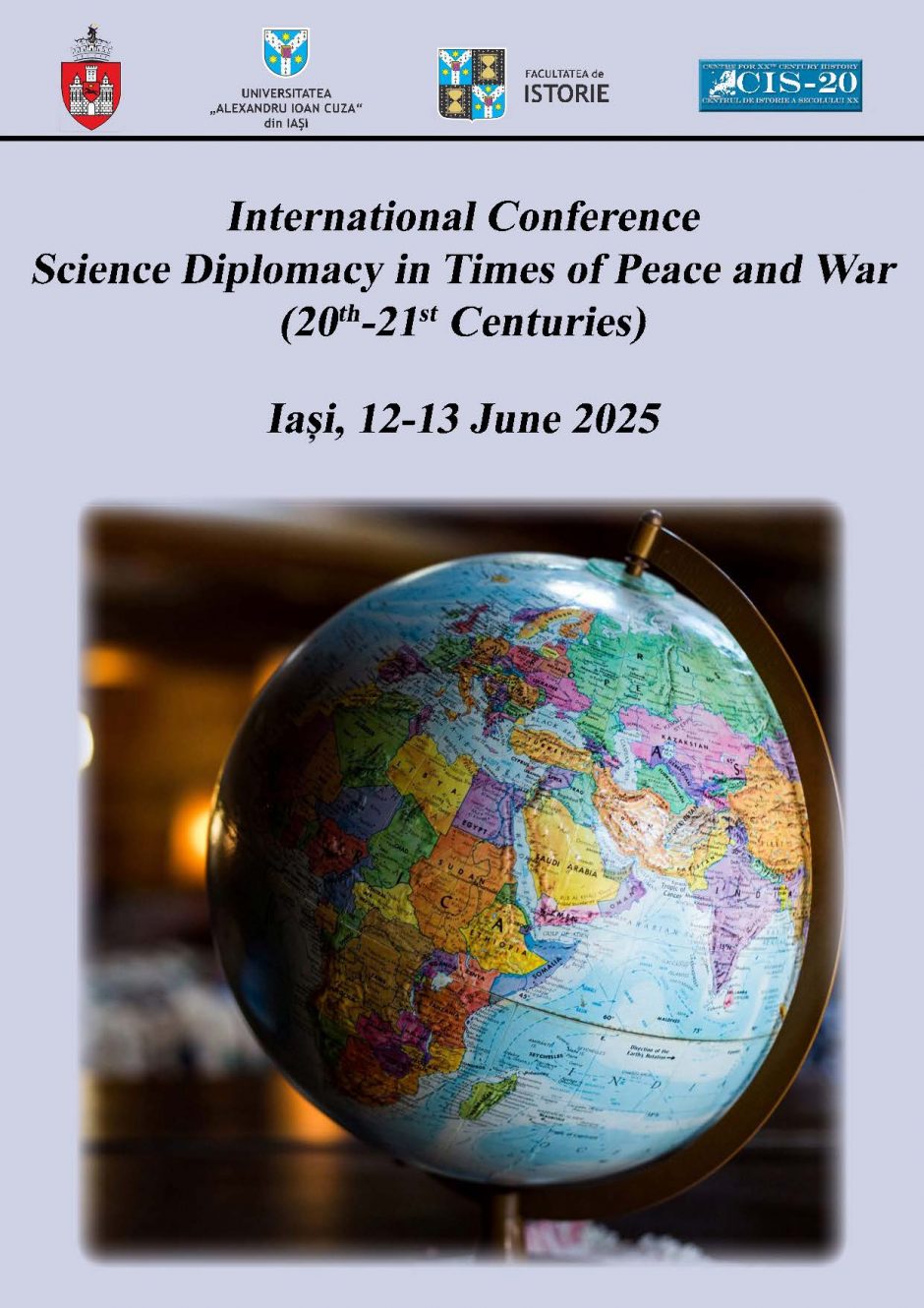 12-13 iunie 2025 – International Conference Science Diplomacy in Times ...